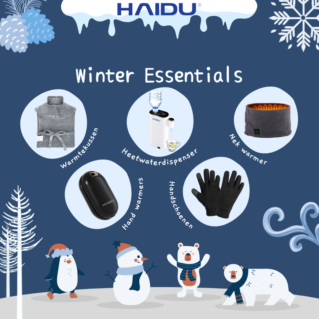 Blijf knus en warm met HAIDU's winter essentials – HAIDU®
